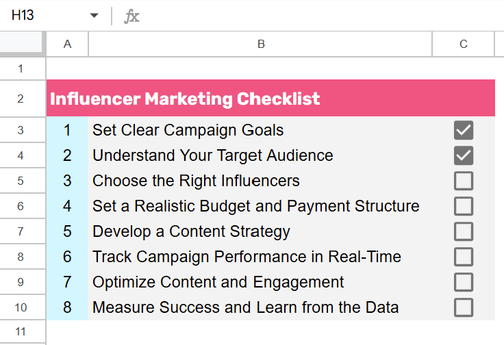 Influencer Marketing Checklist: Key Considerations for a Successful ...