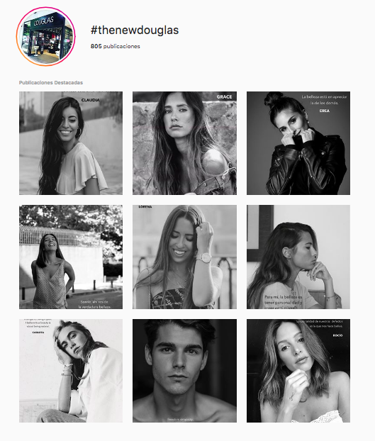 ¿Campaña de rebranding? Douglas Cosmetics apuesta por influencers - Influencity Blog