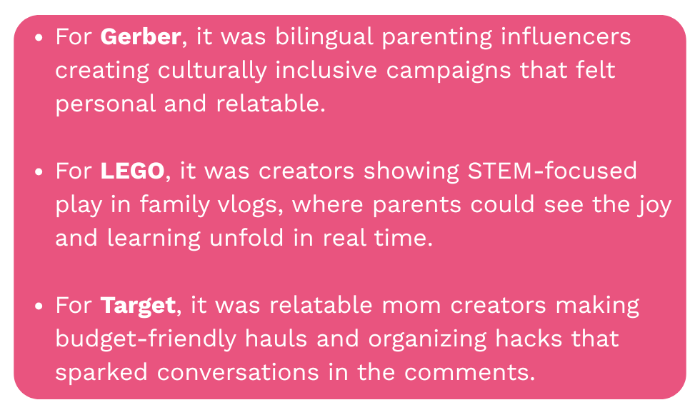 Parenting Influencers: Lessons from Gerber, LEGO, and Target on Finding ...